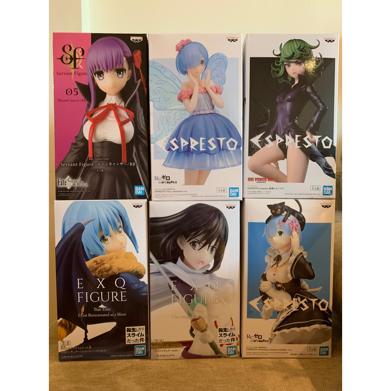 萬代 ESPRESTO EXQ Fate/FGO 異世界 一拳超人 轉生史萊姆 | 蝦皮購物