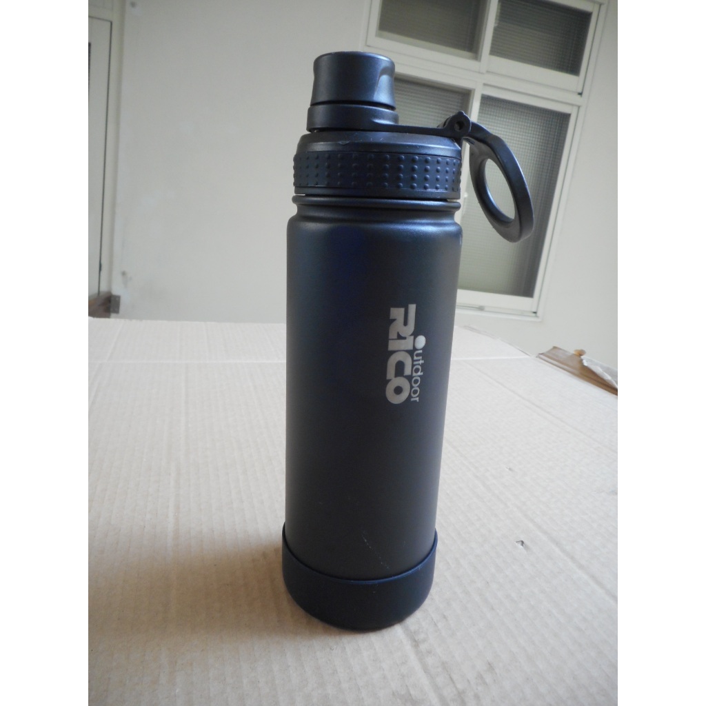 2手-Rico瑞可 316 真空旋蓋廣口瓶 不鏽鋼保温杯保溫瓶(550ml)-曜石黑 | 蝦皮購物