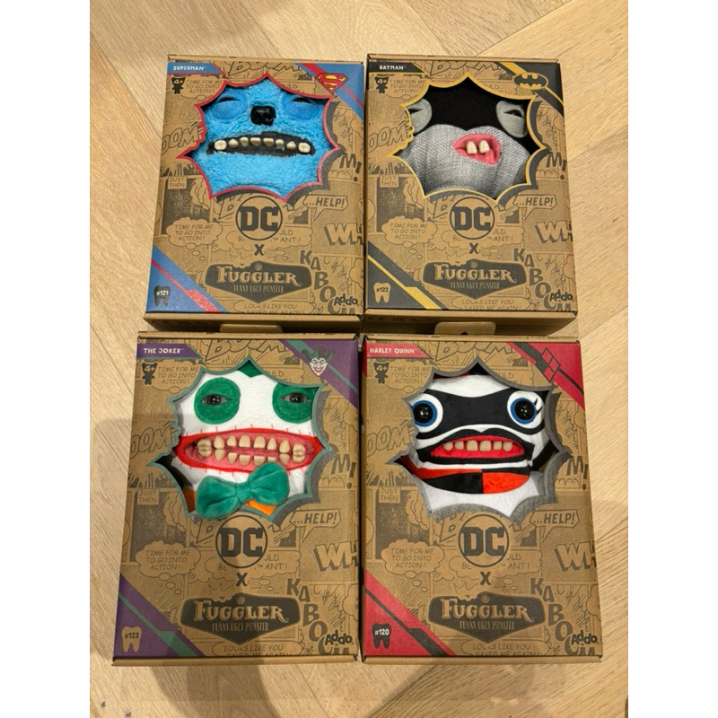 DC x Fuggler DC聯名系列 蝙蝠俠/小丑/超人/小丑女 | 蝦皮購物