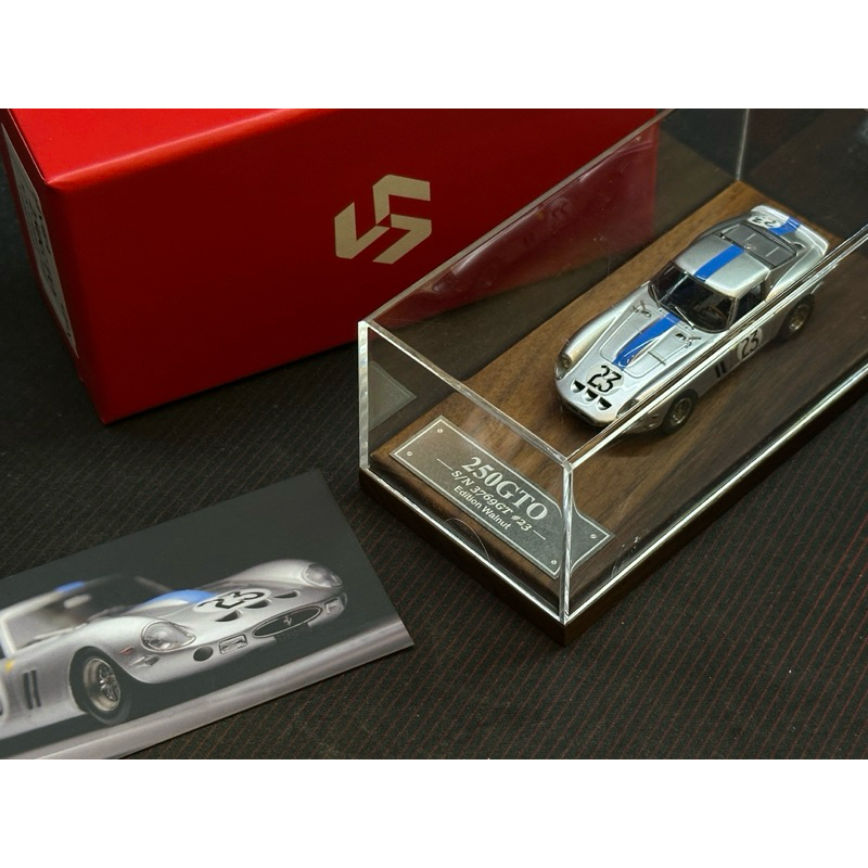 【售出欣賞】SCM MY64 Ferrari 250GTO LeMans 1962 #23 法拉利限量復古模型車 | 蝦皮購物