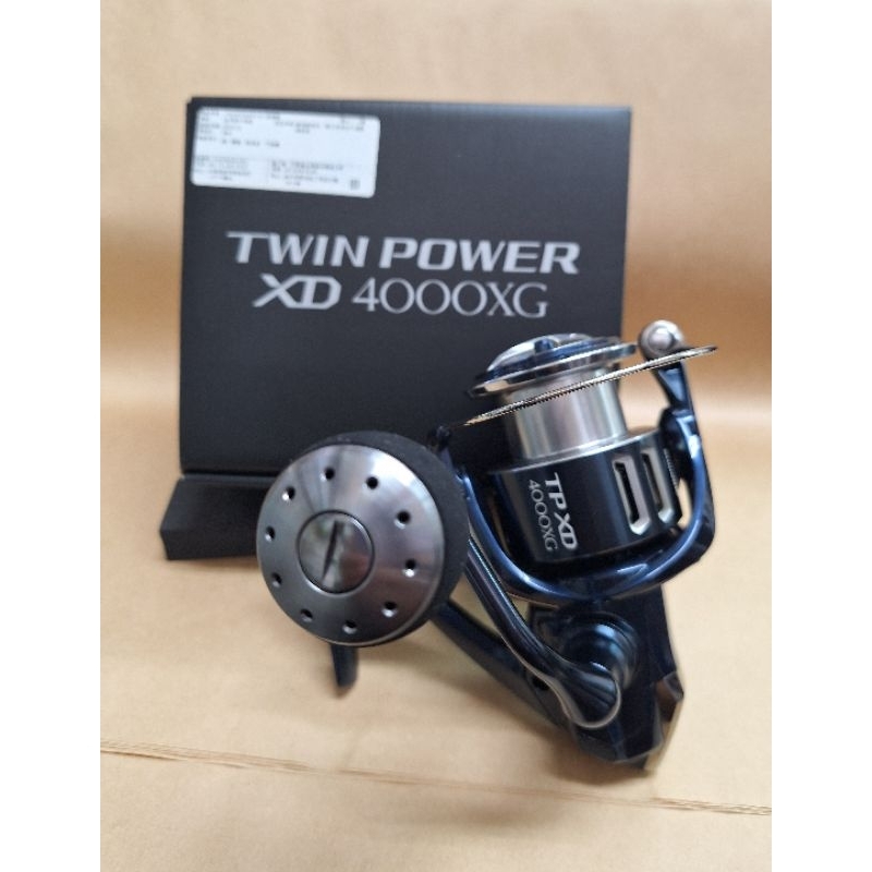 SHIMANO 21年 TWINPOWER XD 4000XG [紡車捲線器] 路亞 海鱸 岸拋 海釣 船釣 日本製 | 蝦皮購物