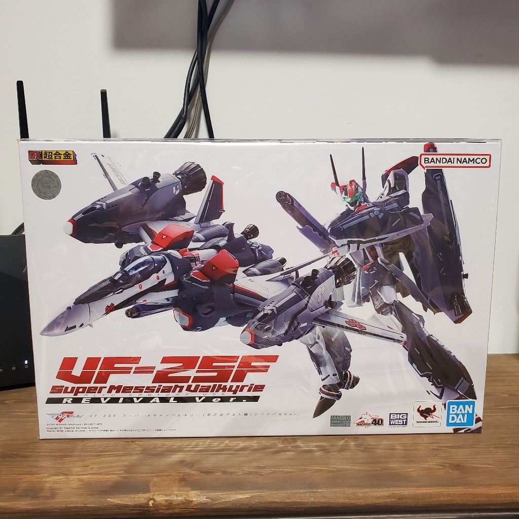 現貨 DX超合金 VF-25F 超級彌賽亞 女武神 早乙女有人機 超時空要塞 超級裝備 dx超合金 VF 25F | 蝦皮購物