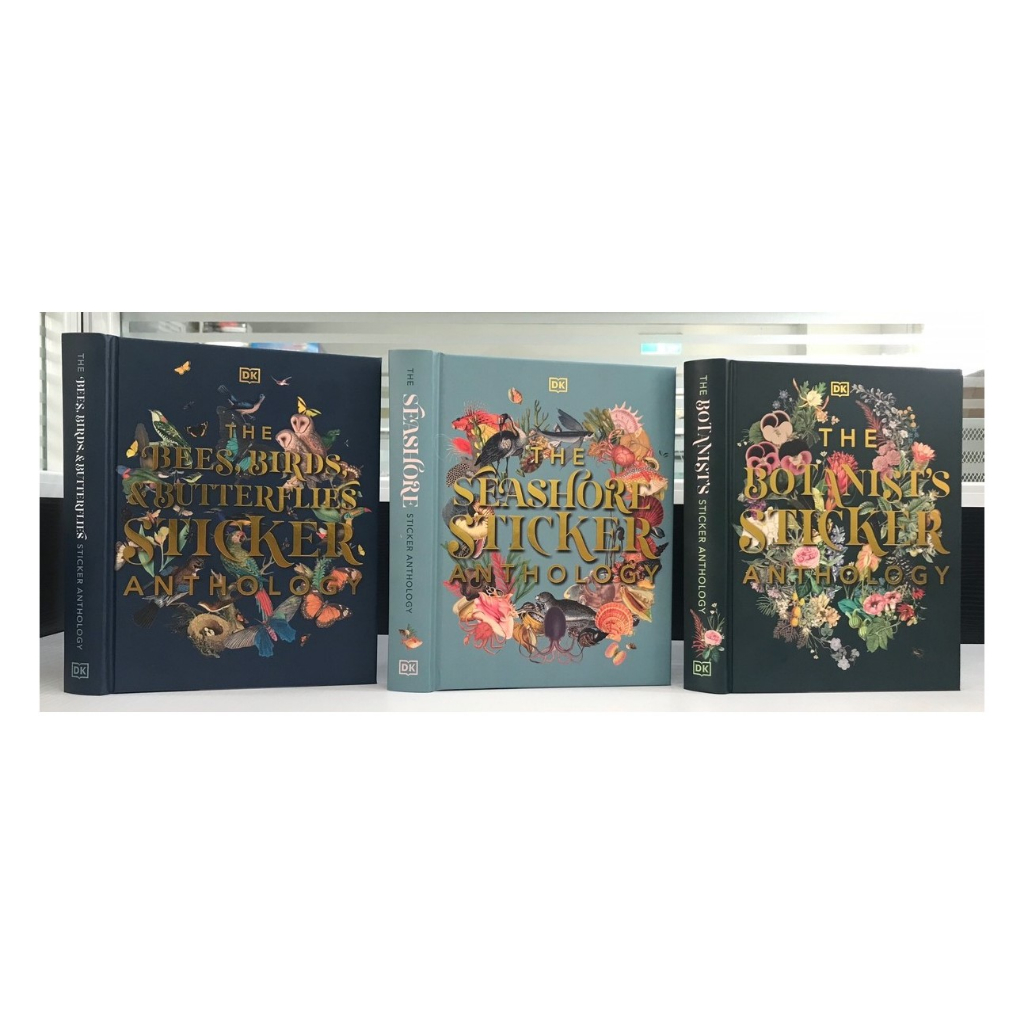 The Bees, Birds & Butterflies Sticker Anthology + The Seashore Sticker ...