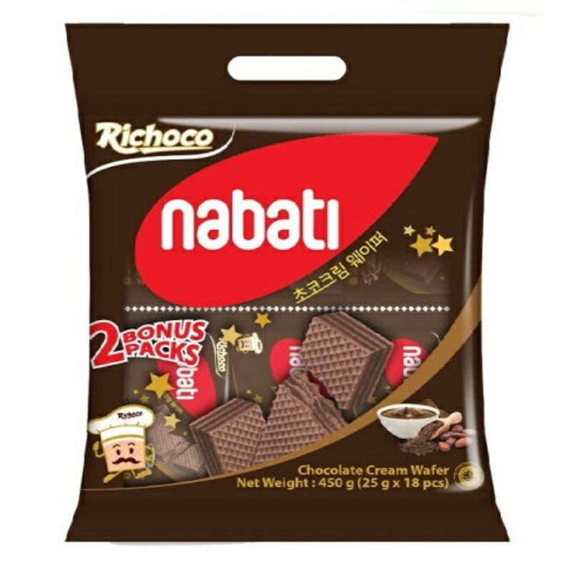 優惠特價｜麗芝士Nabati 草莓威化餅 巧克力威化餅 起司威力餅414g | 蝦皮購物