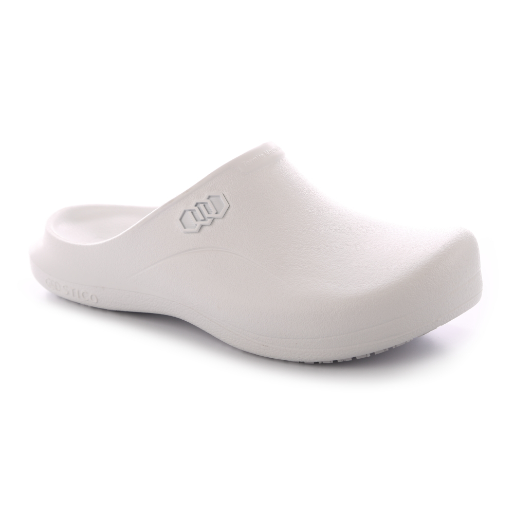 韓國STICO科技防滑半包拖鞋(醫護鞋) NEC-03A雪雁白 | 蝦皮購物