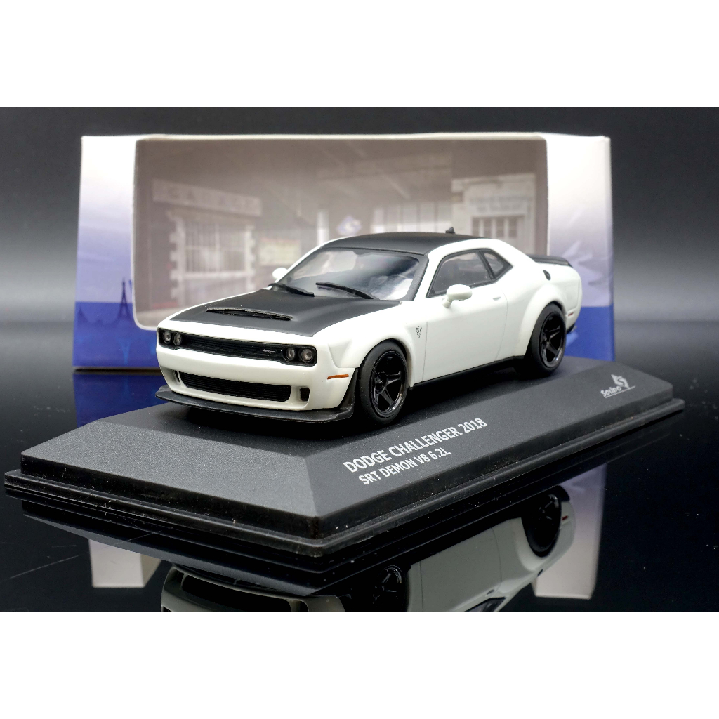 【m A S H】[現貨特價] Solido 1 43 Dodge Challenger Srt Demon V8 白 蝦皮購物
