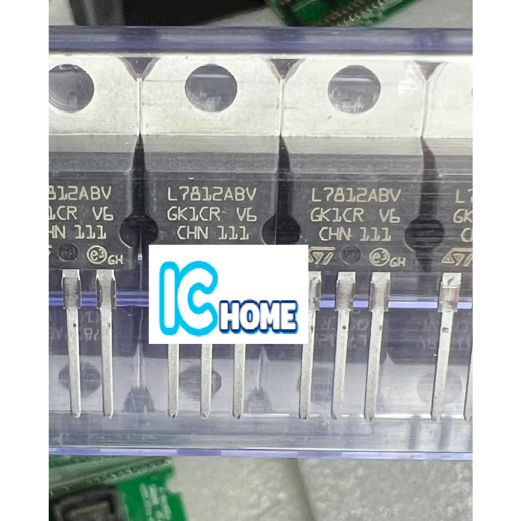 ICHOME 全新 原裝 ST 7812 L7812CV 35V 1.5A TO-220 LDO 12V 電源 現貨 | 蝦皮購物