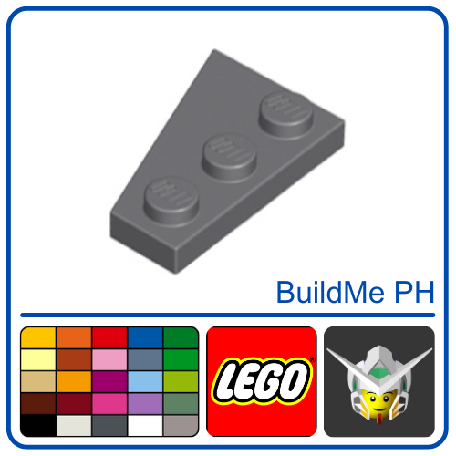 樂高 LEGO 43722 Wedge Plate 3x2 Right | 蝦皮購物
