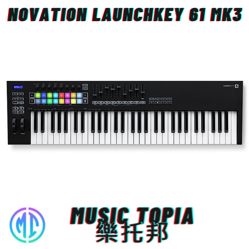 Novation Launchkey 61 MK3 】 全新原廠公司貨 現貨免運費 MIDI鍵盤 第三代 61鍵 | 蝦皮購物