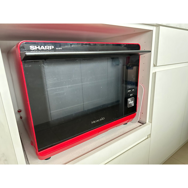 二手SHARP夏普 Healsio 水波爐 AX-XP4T 紅 | 蝦皮購物