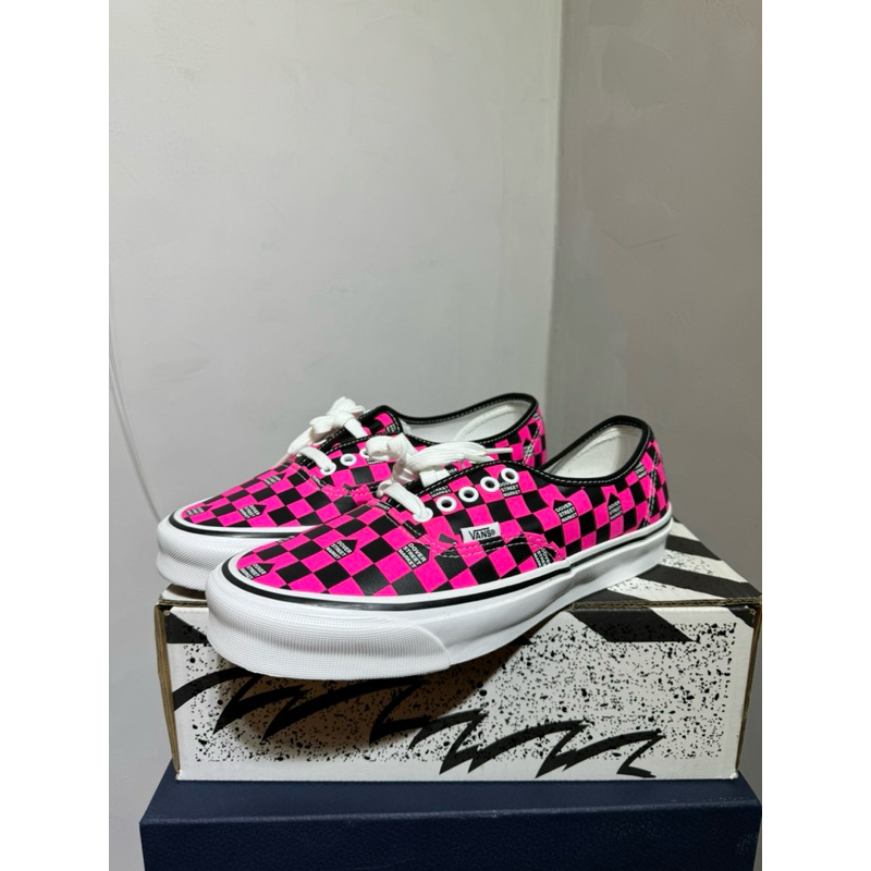 [LOU lect’S]DSM X VANS CDG限定鞋款 螢光桃紅配色 超稀有尺寸US10 28cm | 蝦皮購物