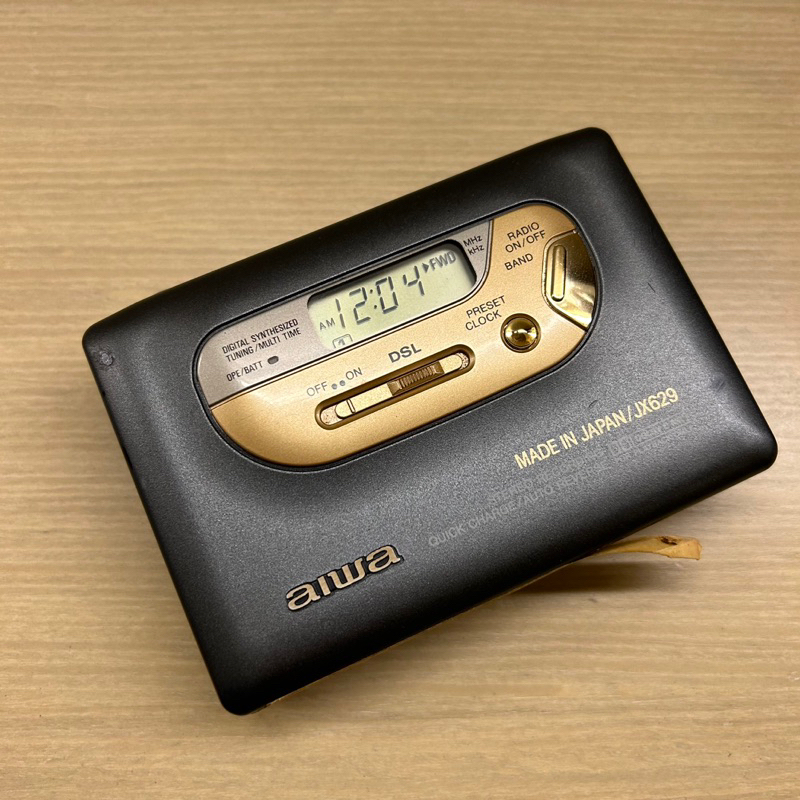 (待修品)日本製 卡帶 愛華 JX629 錄音帶 隨身聽 零件 懷舊 道具 零件 AIWA | 蝦皮購物