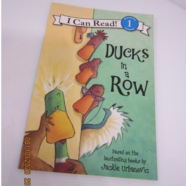 「二手書」I Can Read 1: Ducks in a Row 英文讀本 Jackie Urbanovic | 蝦皮購物