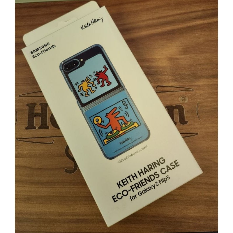 samsung 三星 KEITH HARING ECO-FRIENDS CASE FLIP5 三星 主題感應皮套 | 蝦皮購物