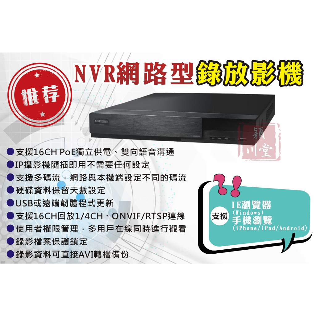 ☀HS-PK6321 昇銳電子☀4CH H.265 PoE 高畫質網路型錄放影機 | 蝦皮購物