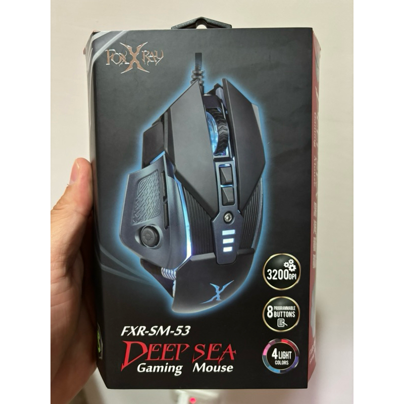 深海獵狐 FXR-SM-53 電競滑鼠 遊戲滑鼠 | 蝦皮購物