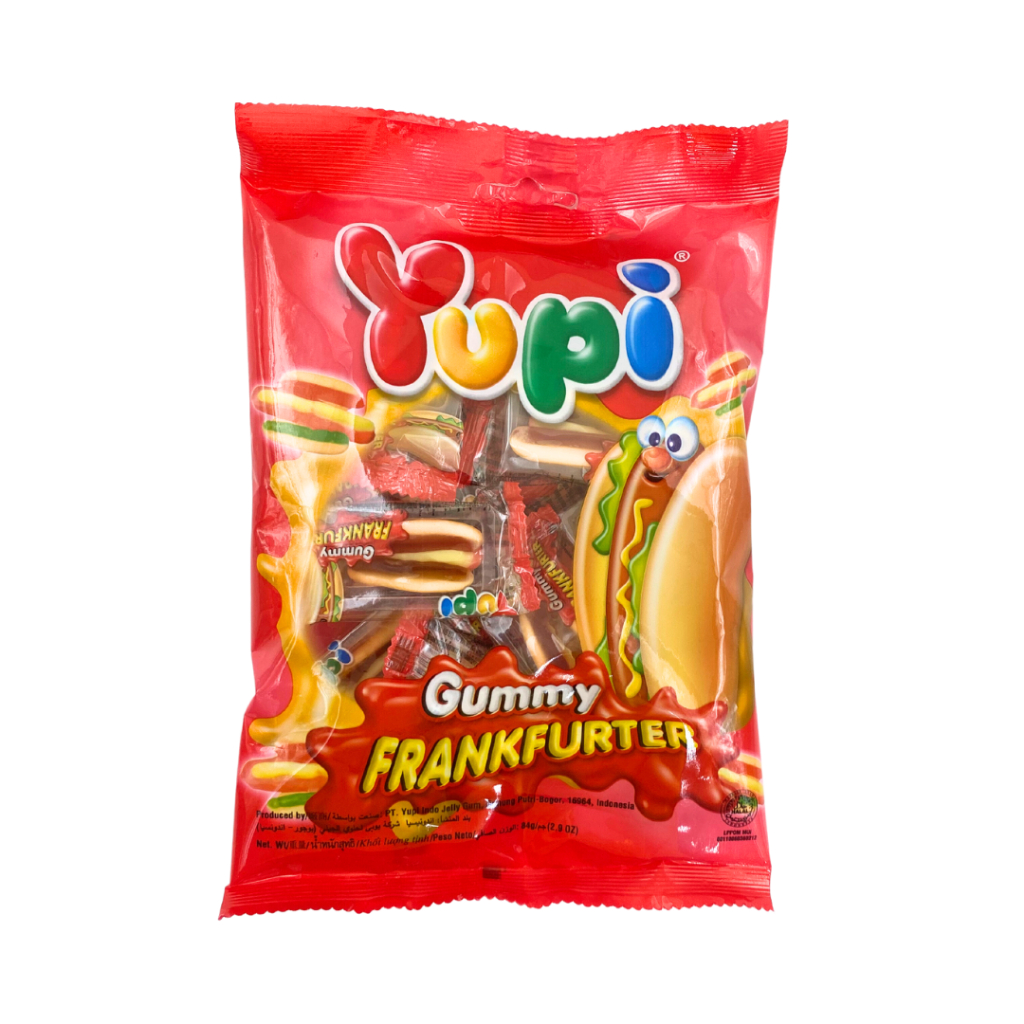 印尼 Yupi 呦皮QQ糖 小熱狗造型 84g | 蝦皮購物