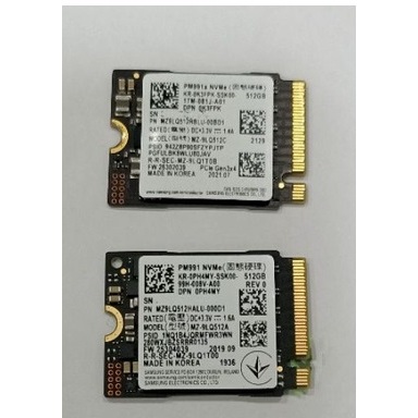 一年保固 三星 PM991A PM991 MZ-ALQ5120 512GB 短版2230 PCIe3 M.2 | 蝦皮購物