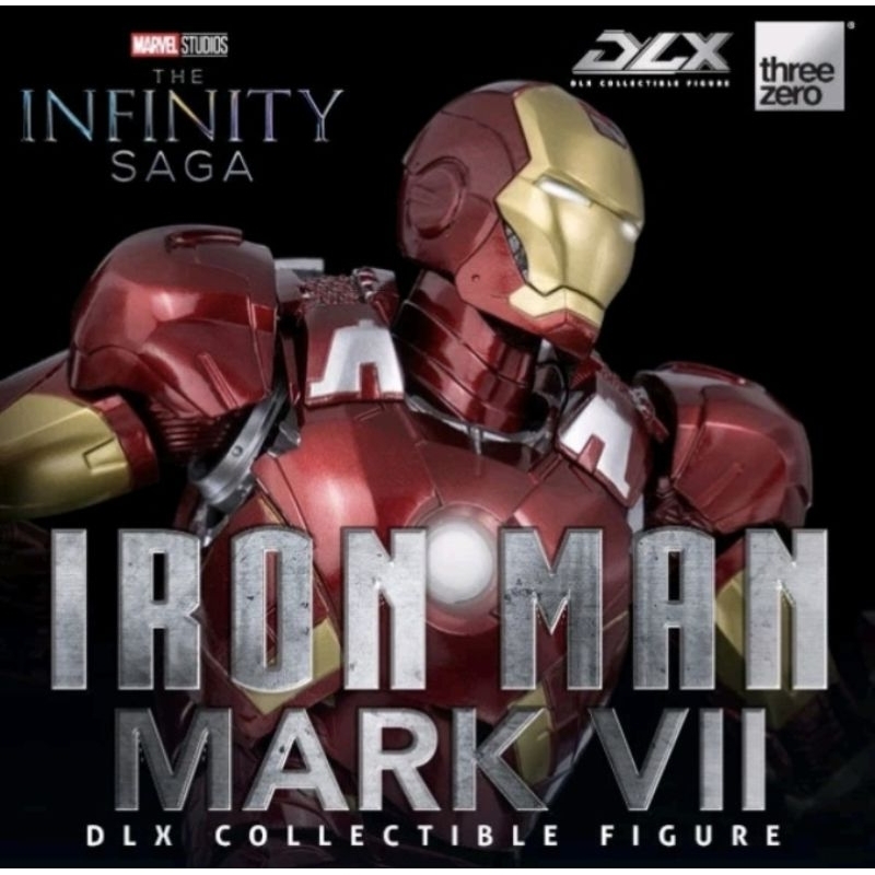 THREEZERO 3A Infinity Saga DLX 鋼 鐵人 Mark7 MK7 馬克7可動完成品 | 蝦皮購物