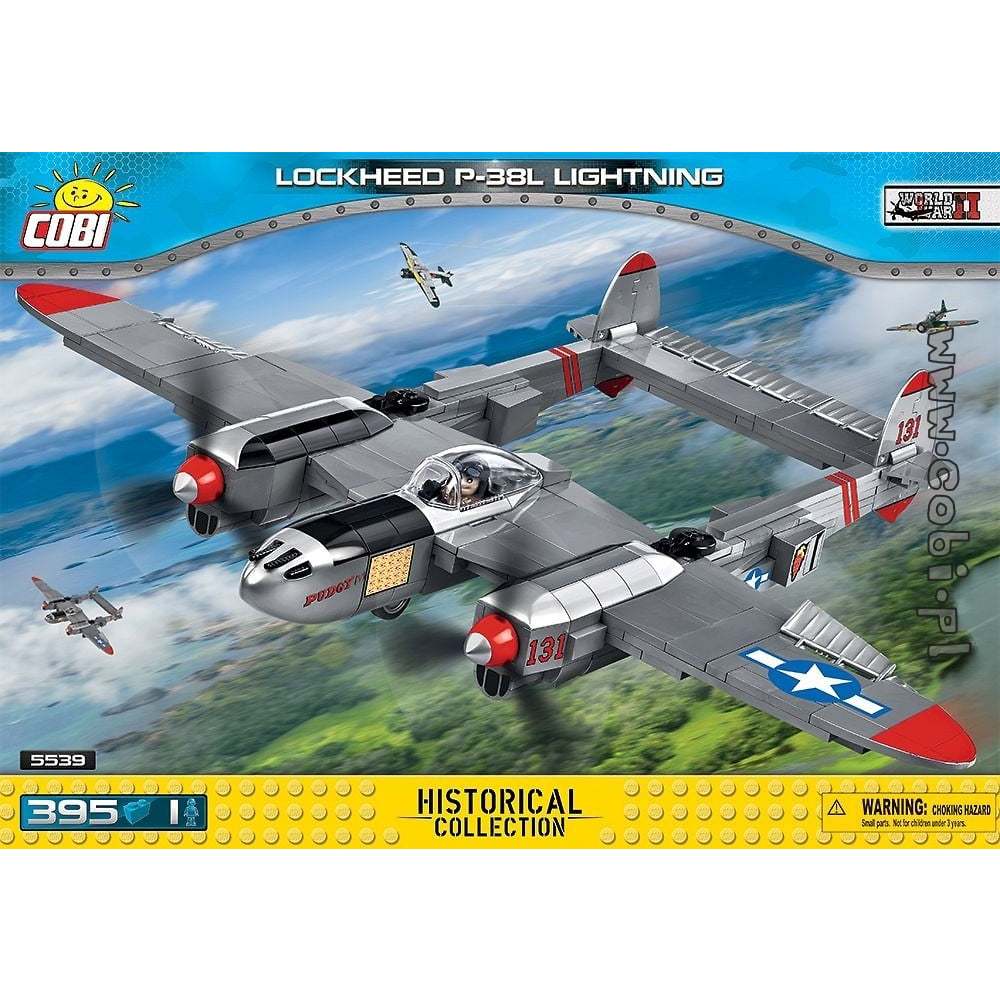 Cobi 5539 LOCKHEED P-38L LIGHTING 閃電式 戰鬥機 | 蝦皮購物