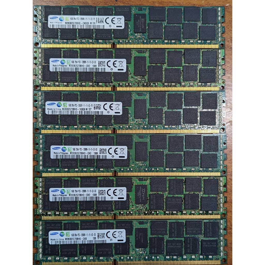 DDR3-12800R/1600 16GB, 伺服器記憶體，REG ECC，RDIMM | 蝦皮購物