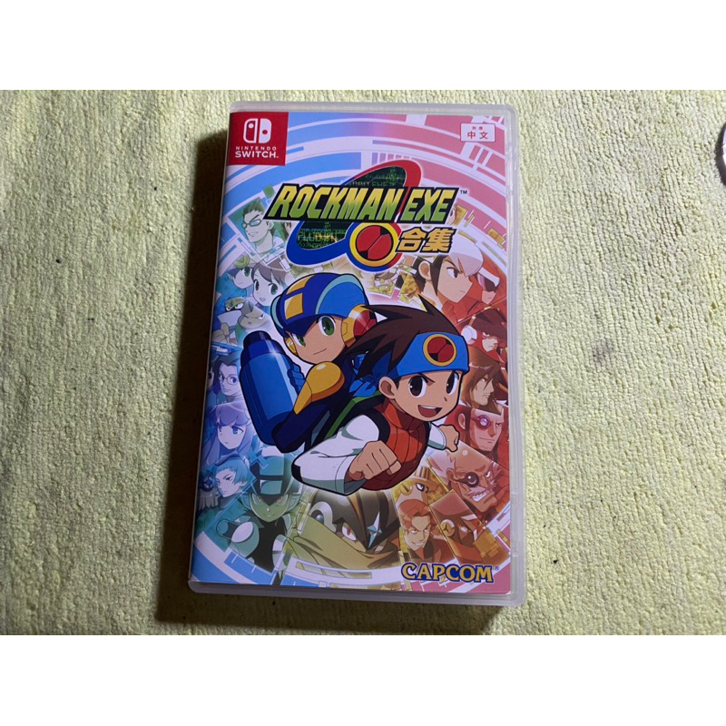 Switch 洛克人 EXE 合集 ROCKMAN EXE(中文版)特典未使用 | 蝦皮購物