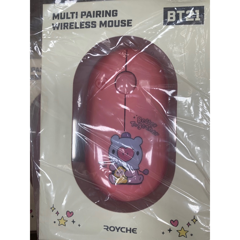 ROYCHE -BT21無線滑鼠/鍵盤墊 | 蝦皮購物