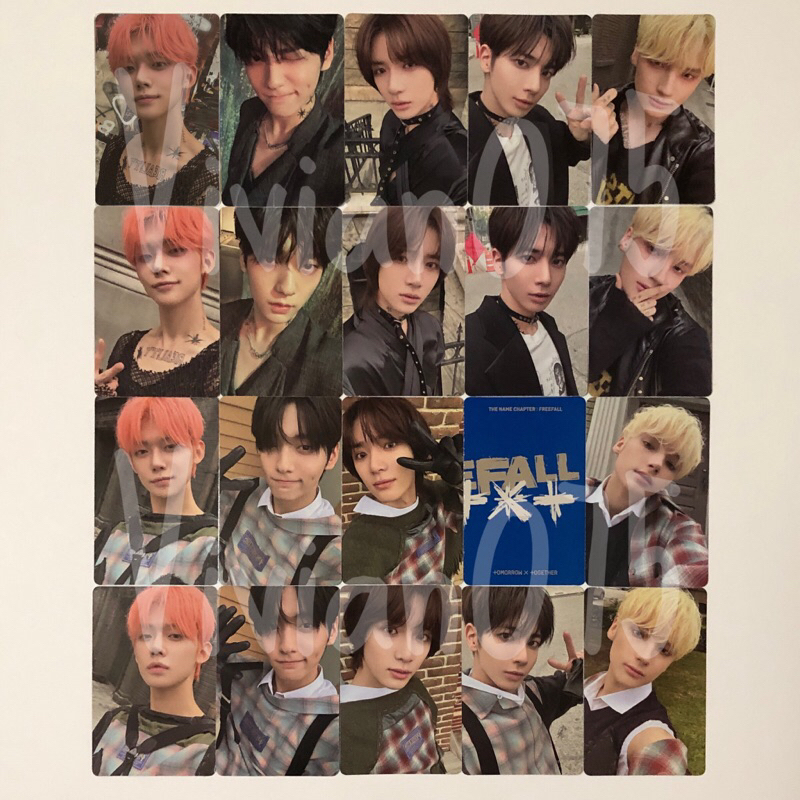 TXT 專輯 小卡 Weverse Albums【The Name Chapter: FREEFALL】 | 蝦皮購物