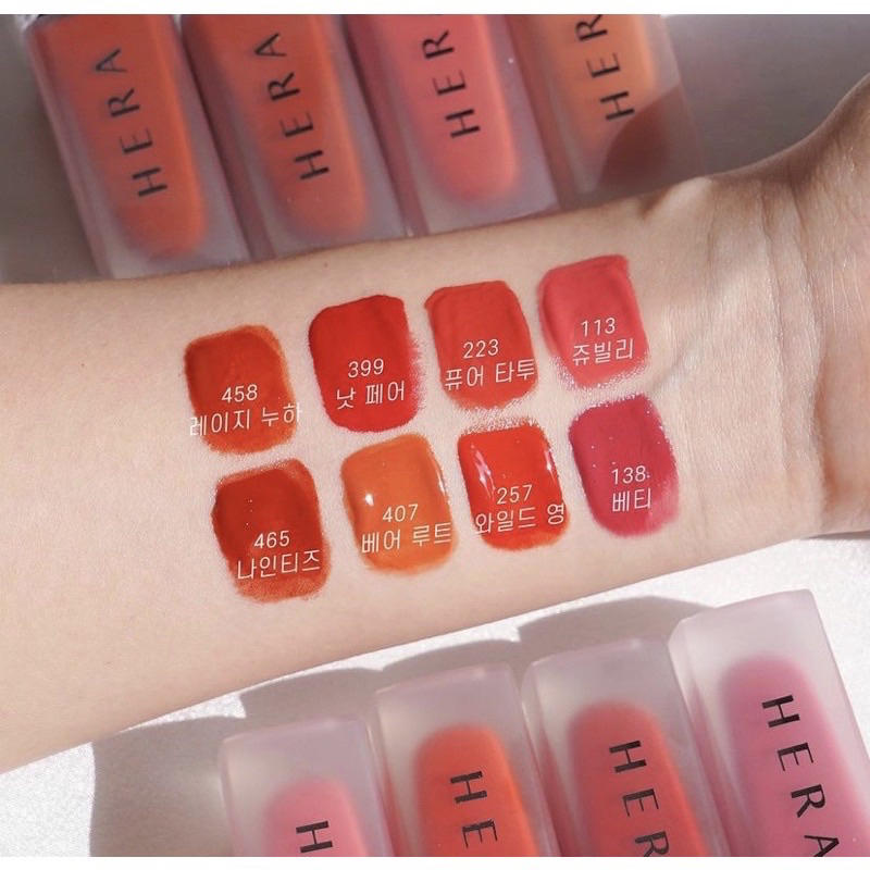 422、462台灣出貨🇰🇷官方正品代購 Hera赫拉 潤澤裸唇釉 422 Hera 462 Hera 唇釉 | 蝦皮購物