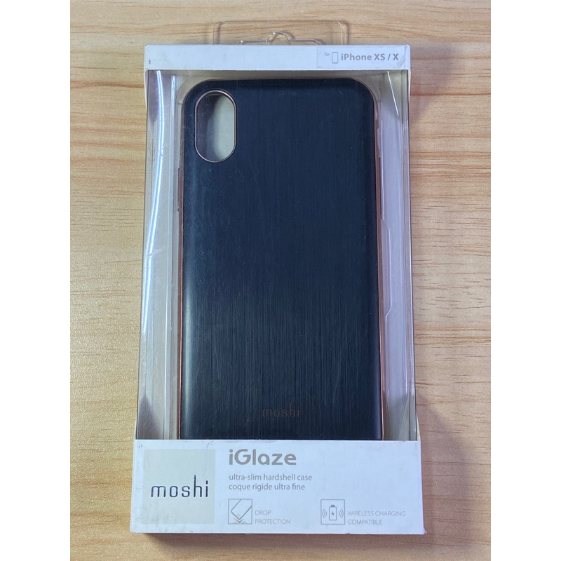 Moshi iGlaze 適用 iPhone X / XS 風尚晶亮保護殼 手機殼 (黑色) | 蝦皮購物
