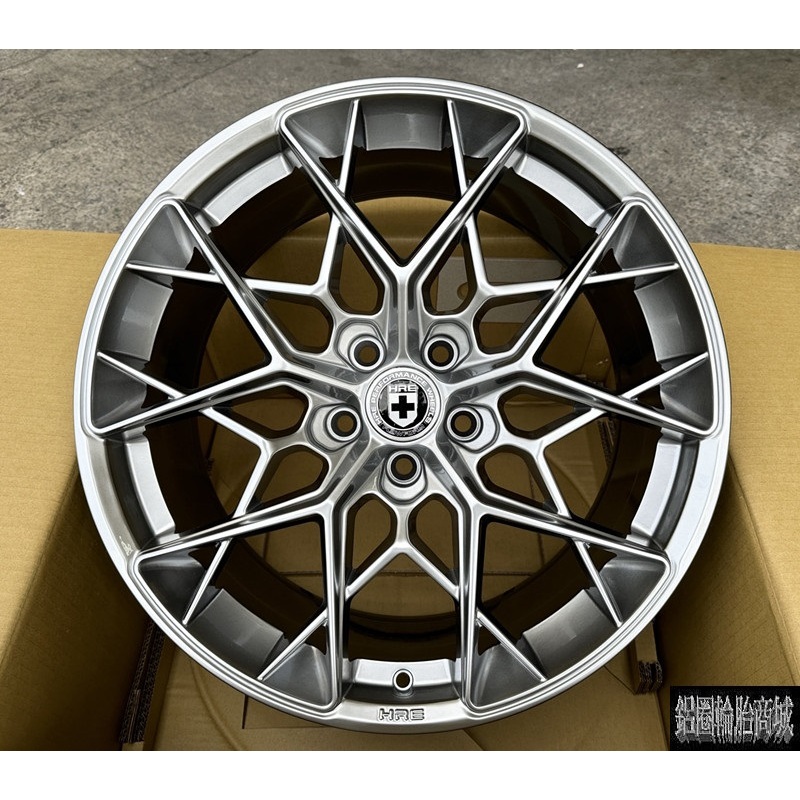 全新鋁圈 正品 HRE FF10 19吋 5孔112 旋壓輕量化 金屬銀 | 蝦皮購物