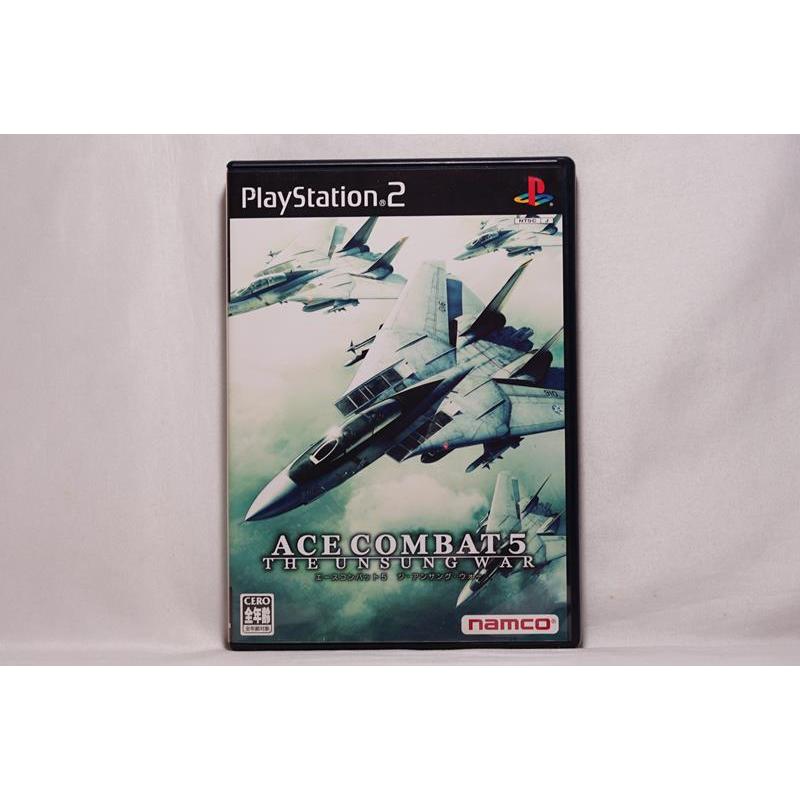 Ps2 空戰奇兵 5 不被歌頌的戰爭【原版實體光碟 】ace Combat 5 The Unsung War 日版 蝦皮購物