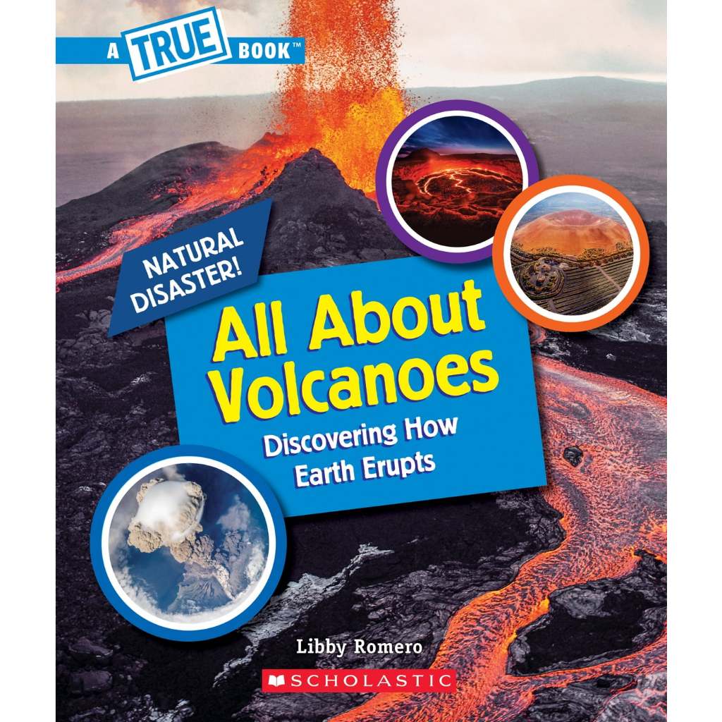 A True Book - All About Volcanoes / Scholastic出版社旗艦店 | 蝦皮購物