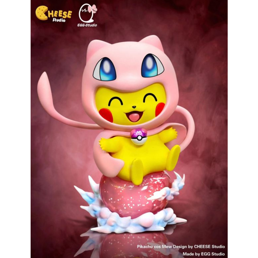 寶可夢 神奇寶貝 GK CHEESE x EGG 夢幻變皮 MP mega黑魯加變皮 造夢師研究所 Q版 帕路奇犽 | 蝦皮購物