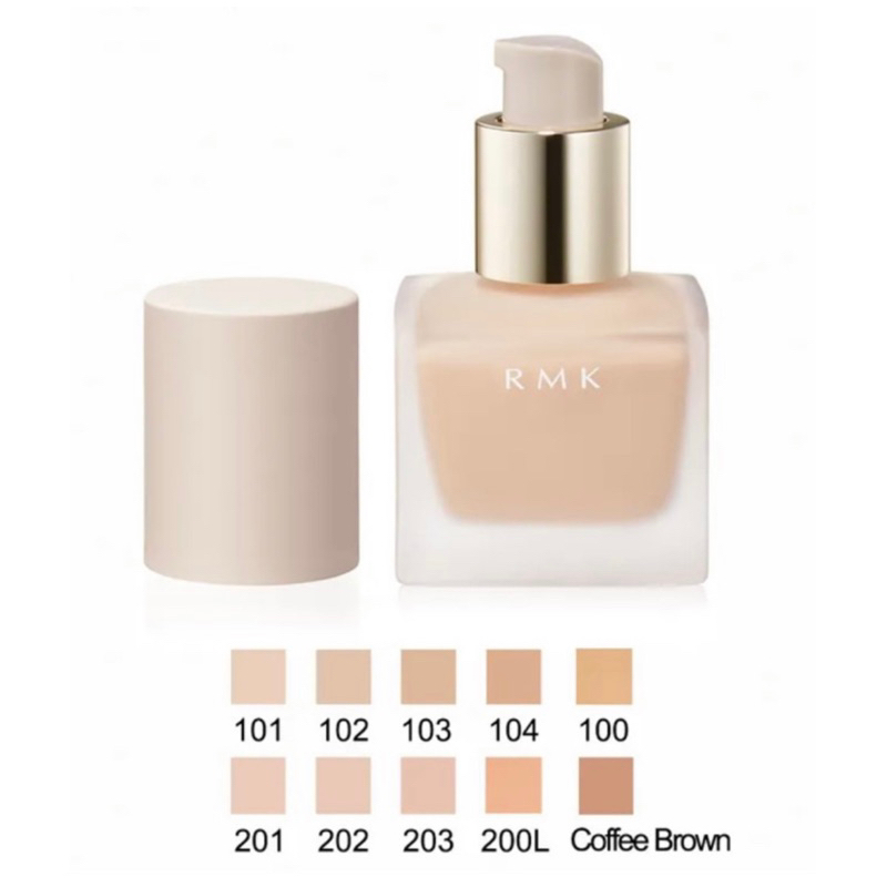全新現貨 日本 RMK 專櫃 經典款 液狀粉霜 15ml 102 奶油肌 小樣 旅行 隨身 奶油水潤肌 美容液型粉底 | 蝦皮購物