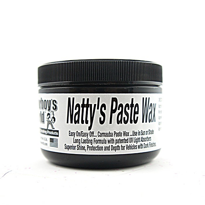 美國 Poorboys Natty's Black Paste Wax 8 oz.(窮小子極黑棕櫚蠟) 車極客 | 蝦皮購物