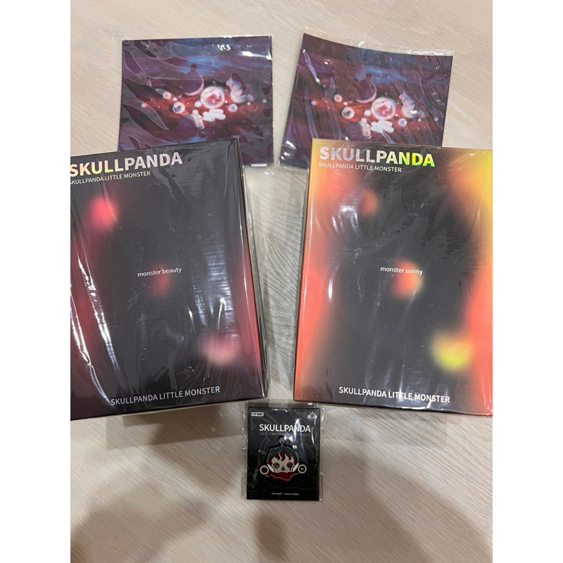 Skullpanda little monster Sunny & Beauty 泡泡瑪特 POPMART | 蝦皮購物