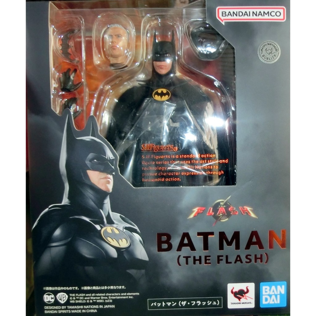 現貨 萬代 S.H.F SHF 蝙蝠俠 閃電俠 電影 米高基頓 BATMAN THE FLASH 可動 | 蝦皮購物