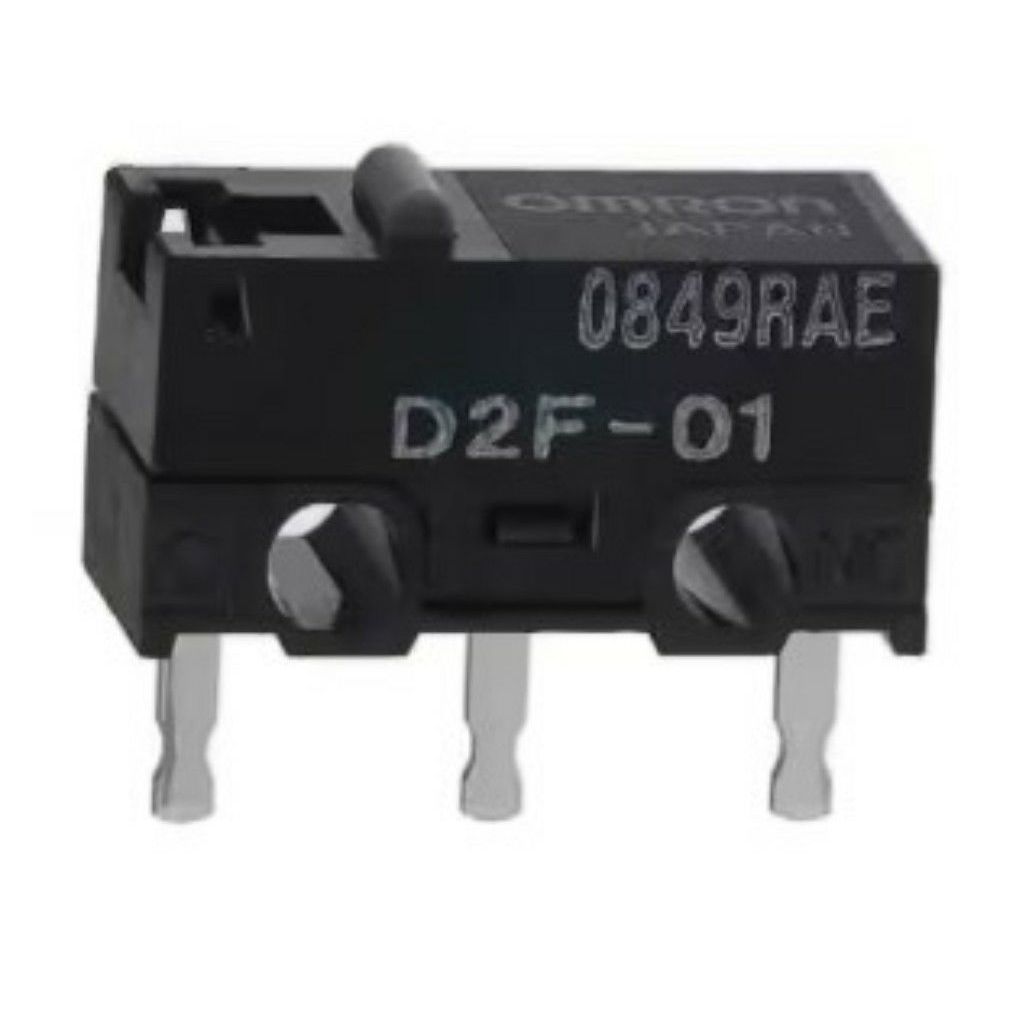 大林電子 】OMRON 滑鼠用微動開關 D2F-01F D2F-01FL | 蝦皮購物
