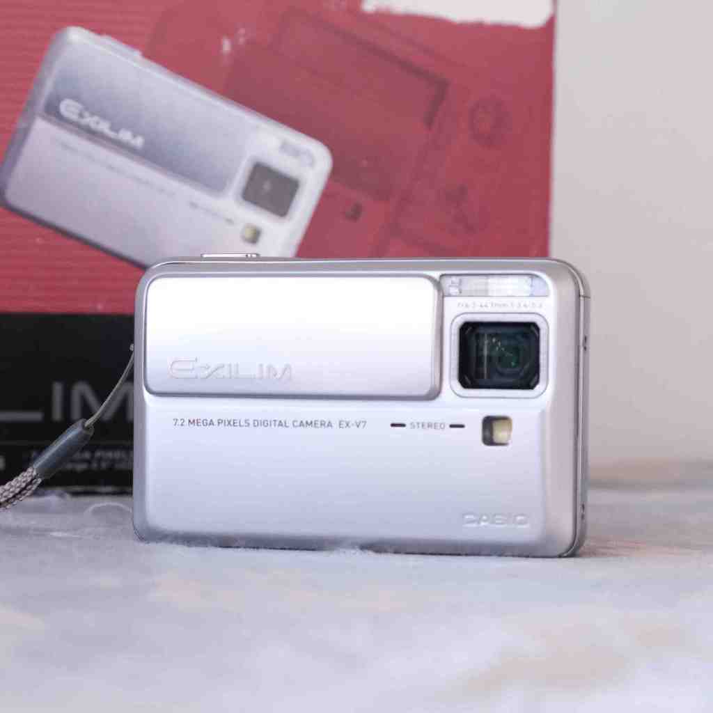 卡西歐 Casio Exilim Hi-Zoom EX-V7 老數位 CCD 數位相機 (7倍變焦) | 蝦皮購物