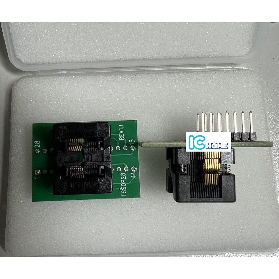 ICHOME 全新 TSSOP14 TSSOP DIP14 燒錄座 0.65mm 另有單層燒錄座 多款可諮詢 現貨 | 蝦皮購物