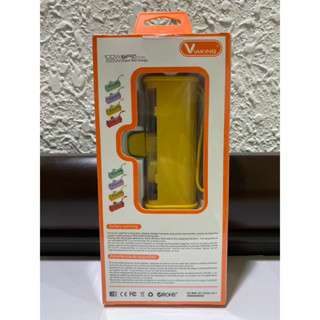 正版 ViaKing 2.1A XGB081 黃色 透明風 膠囊行動電源 5000mAh 夾物 包膜 全新未拆 聖誕禮物 | 蝦皮購物