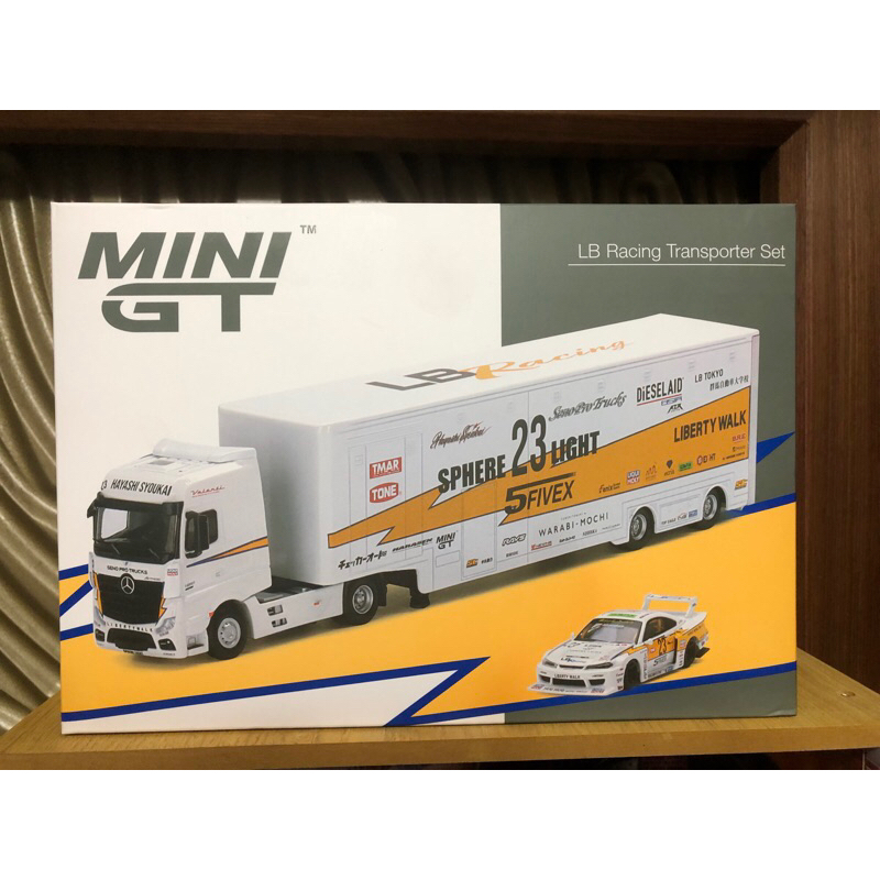 蜜蜂# 1/64 Mini GT GCD Tiny微影 Mercedes Benz Actros雙層運輸車系列產品 | 蝦皮購物