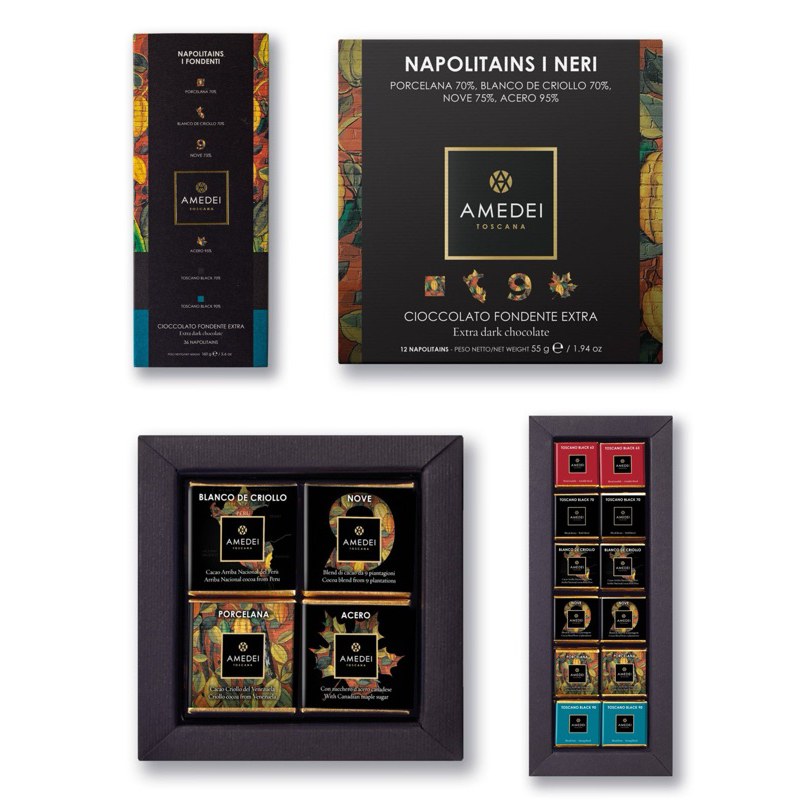 【義大利精品 AMEDEI】🇮🇹送禮首選｜片裝禮盒全系列（附禮袋）艾美黛 情人節 聖誕節 萬聖節 交換禮物 巧克力 禮物 | 蝦皮購物
