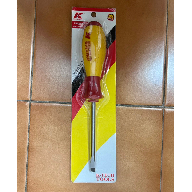 K-TECH TOOLS 台灣K牌 一字起子 （庫存貨/現貨*1） | 蝦皮購物