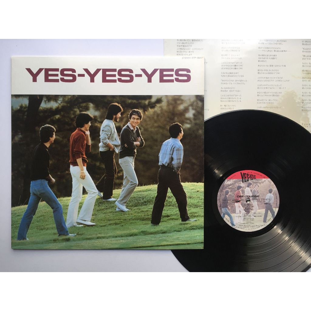 Off Course – Yes-Yes-Yes(黑膠專輯 LP 小田和正) | 蝦皮購物