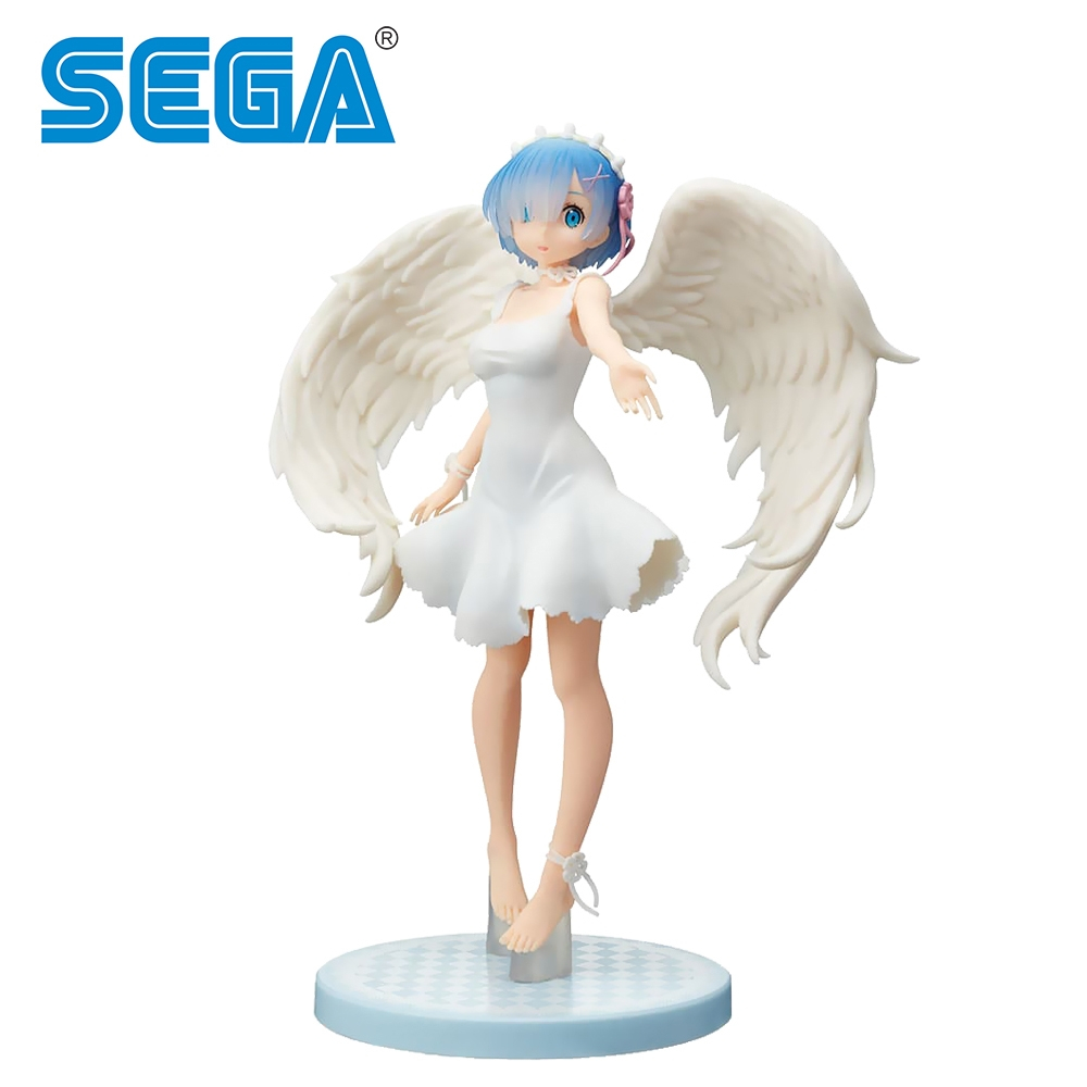 微盒損 日版 Re:從零開始的異世界生活 SEGA LPM ONI TENSHI REM 雷姆 天使 美少女 公仔 | 蝦皮購物