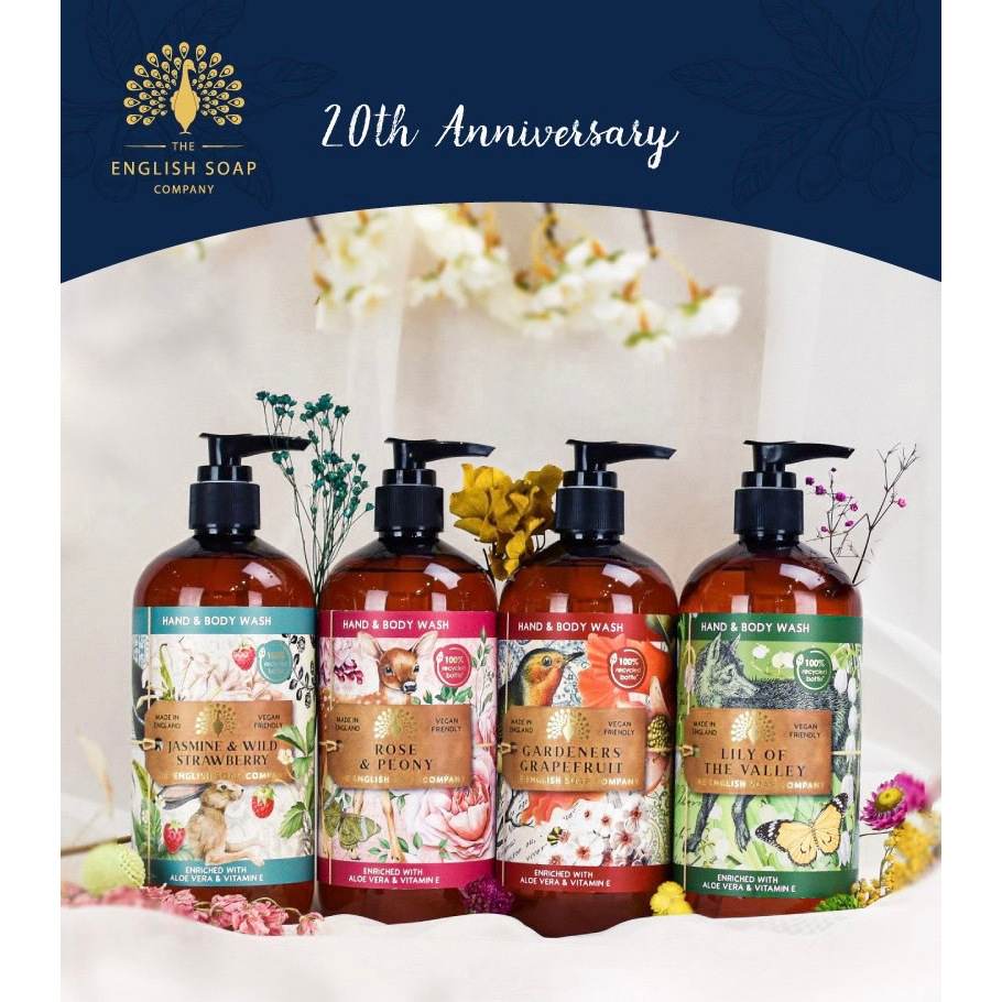 現貨！英國原裝 The English Soap ESC 英國製皂 液態皂 500ml 液態肥皂 皂液 無動物實驗 | 蝦皮購物