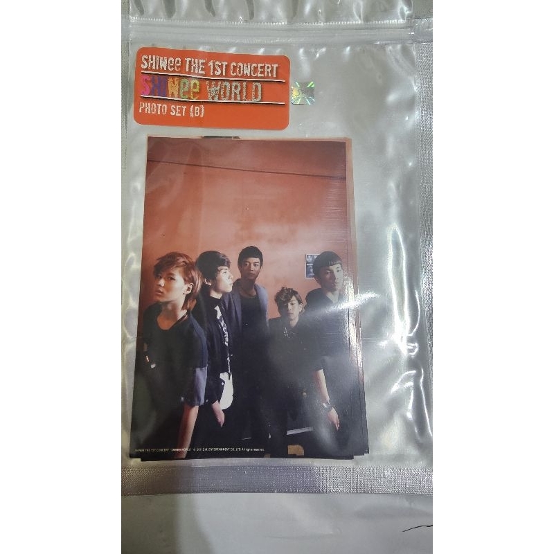 SHINee THE 1ST CONCERT SHINee WORLD 一巡演唱會 官方周邊 相片組(可當綁物) | 蝦皮購物