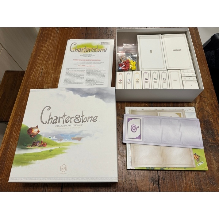 Charterstone (Used) + Recharge Pack (NEW) 英文版 | 蝦皮購物